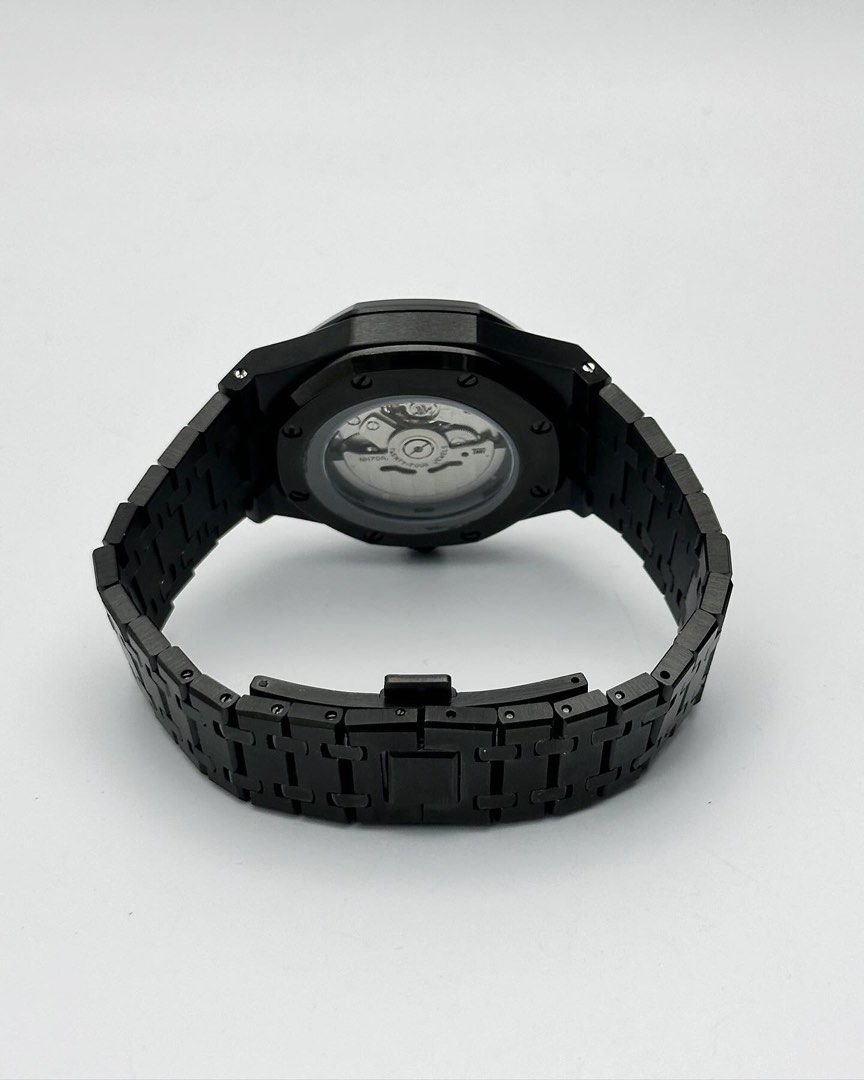 ROYAL OAK SKELETON BLACKED OUT MOD - RoyalHorology
